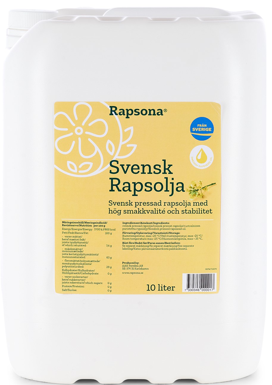 Svensk Rapsolja - RAPSONA - Dabas