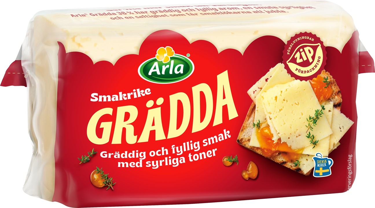 Grädda ost - Arla® - Dabas