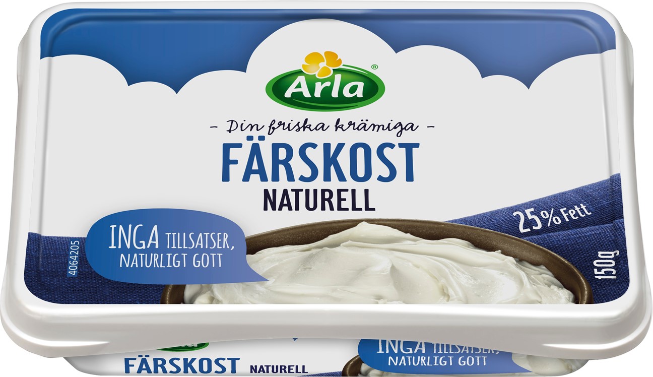 Färskost Naturell - Arla® - Dabas
