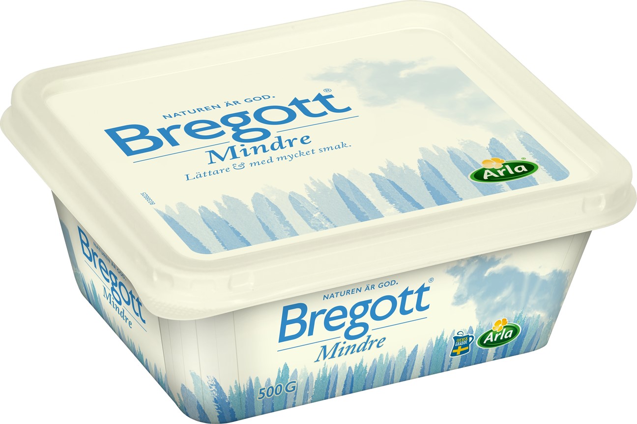 Mindre smör & raps - Bregott® - Dabas
