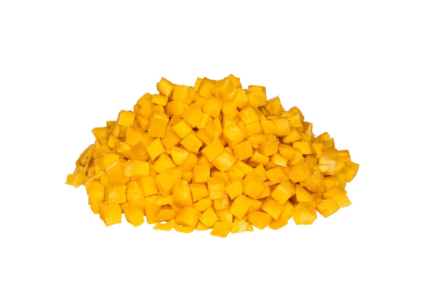 Gul morot tärnad 10 mm