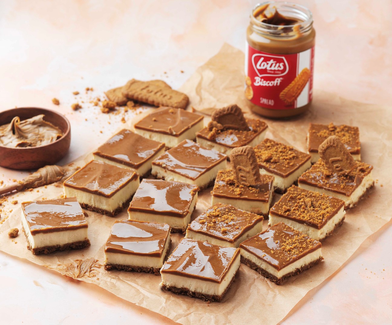 Cheesecake Lotus Biscoff dessert