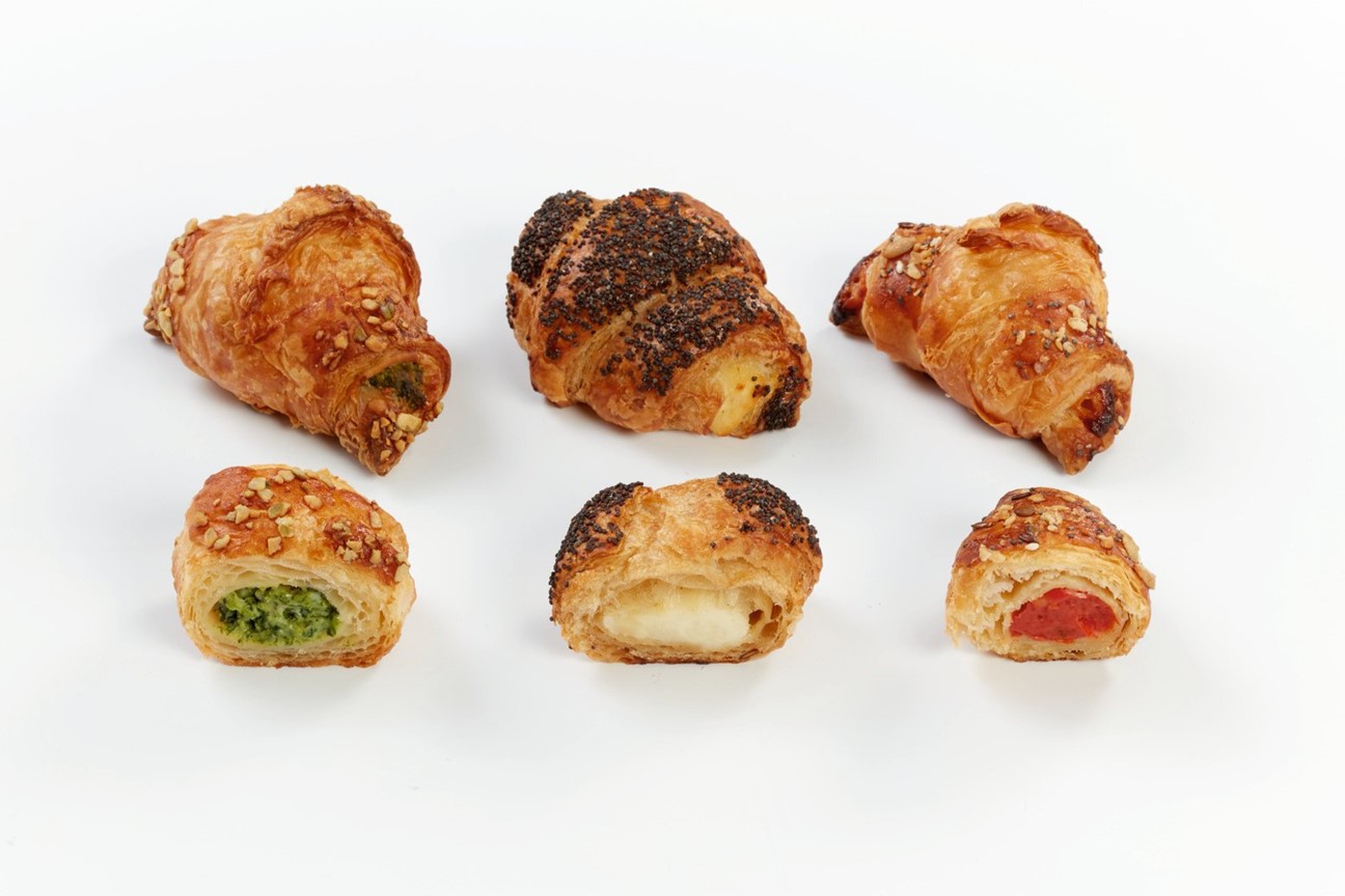 Croissant savoury mini fyllda