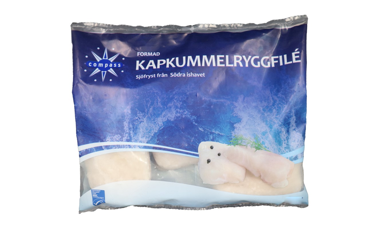 Formad Kapkummelryggfilé MSC - Compass - Dabas