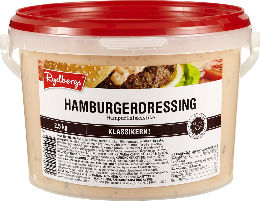 Hamburgerdressing