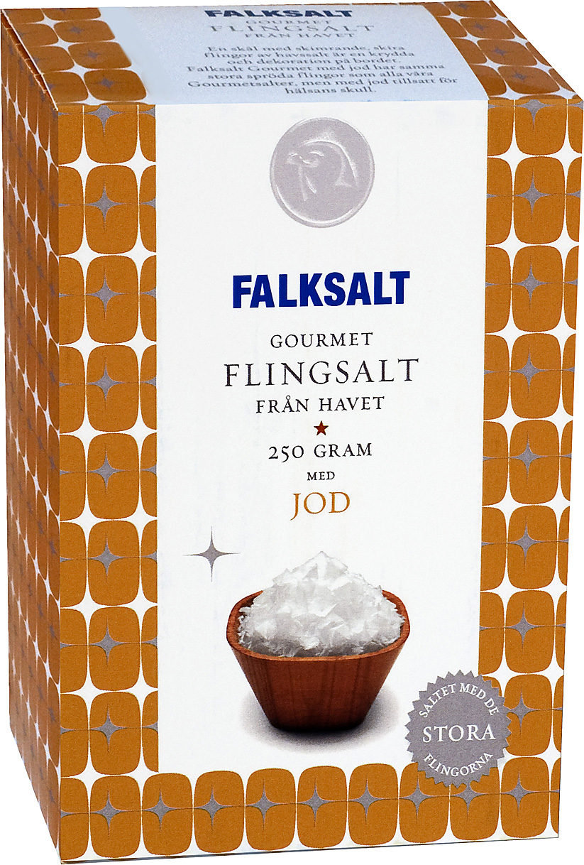 Flingsalt med jod