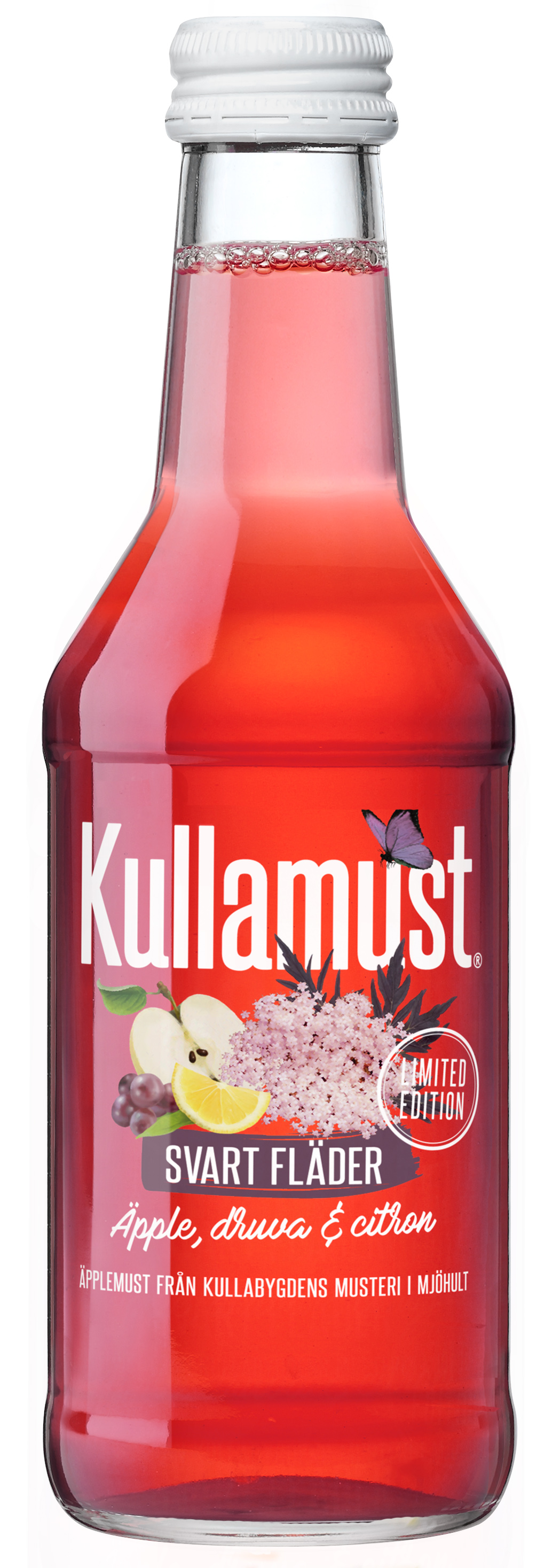 Äpplemust med Svart fläder - Kullamust - Dabas