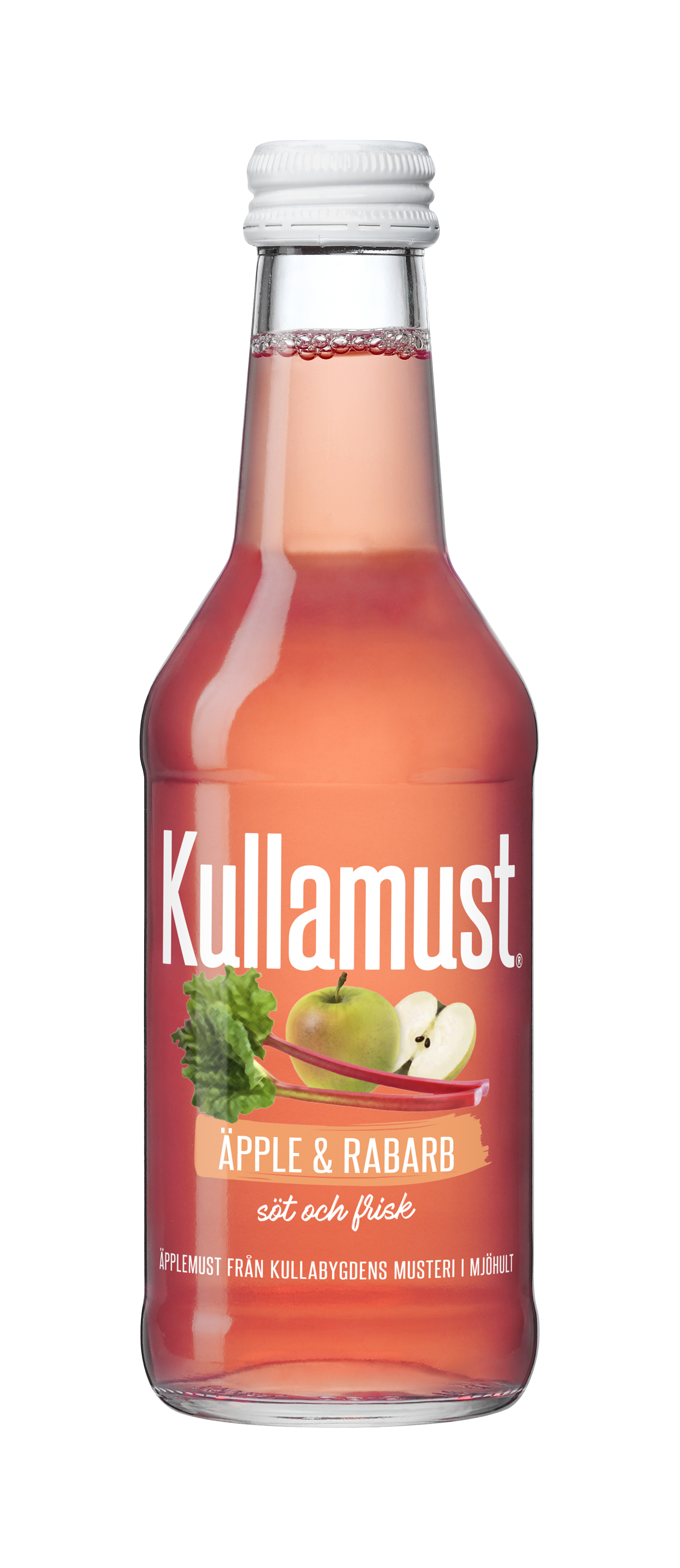 Äpplemust kryddad med rabarber