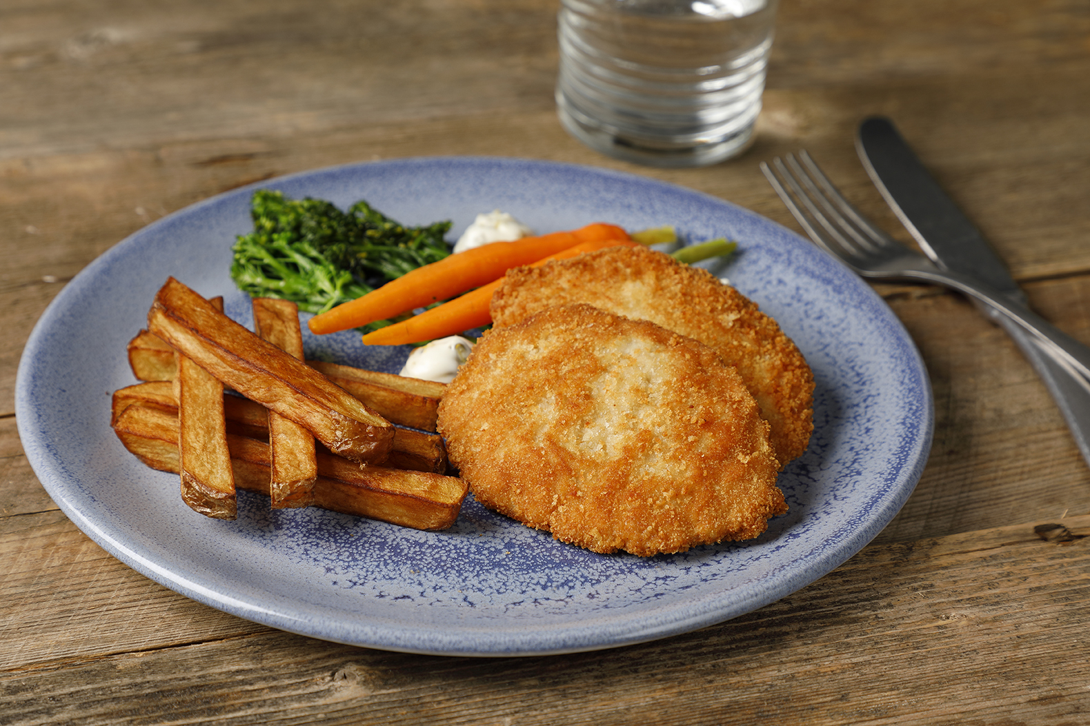 Kycklingschnitzel panerad 70g