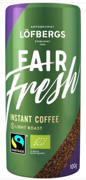 Fair Fresh Instant - Löfbergs - Dabas