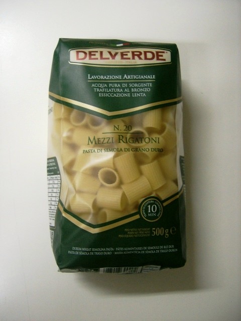 Mezzi Rigatoni - Delverde - Dabas