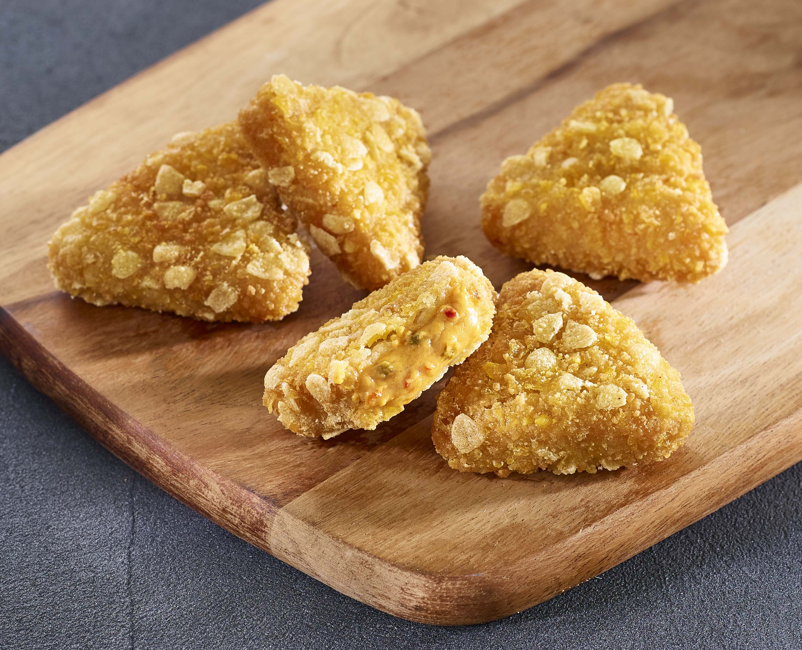 Nacho Cheese Triangles