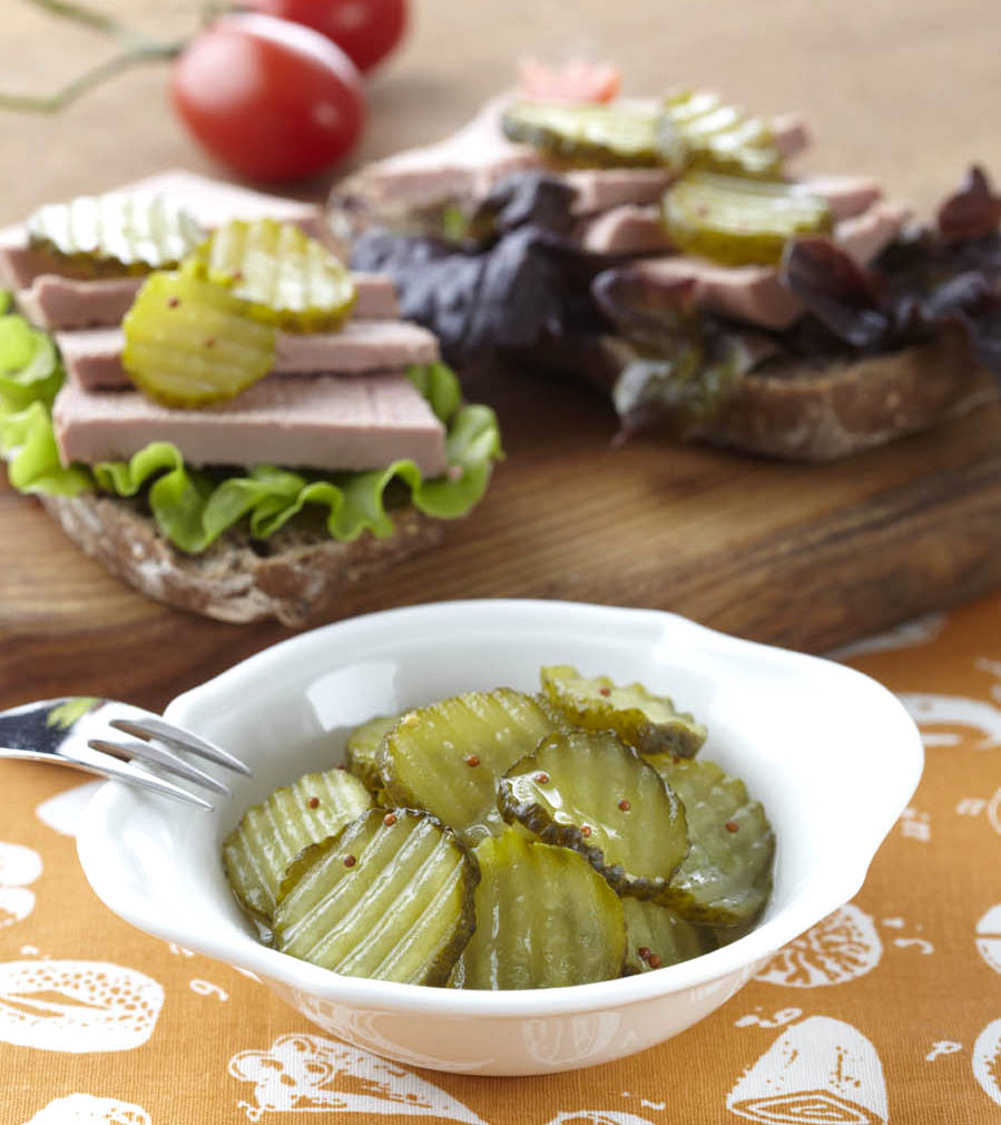 Smörgåsgurka legymskivad