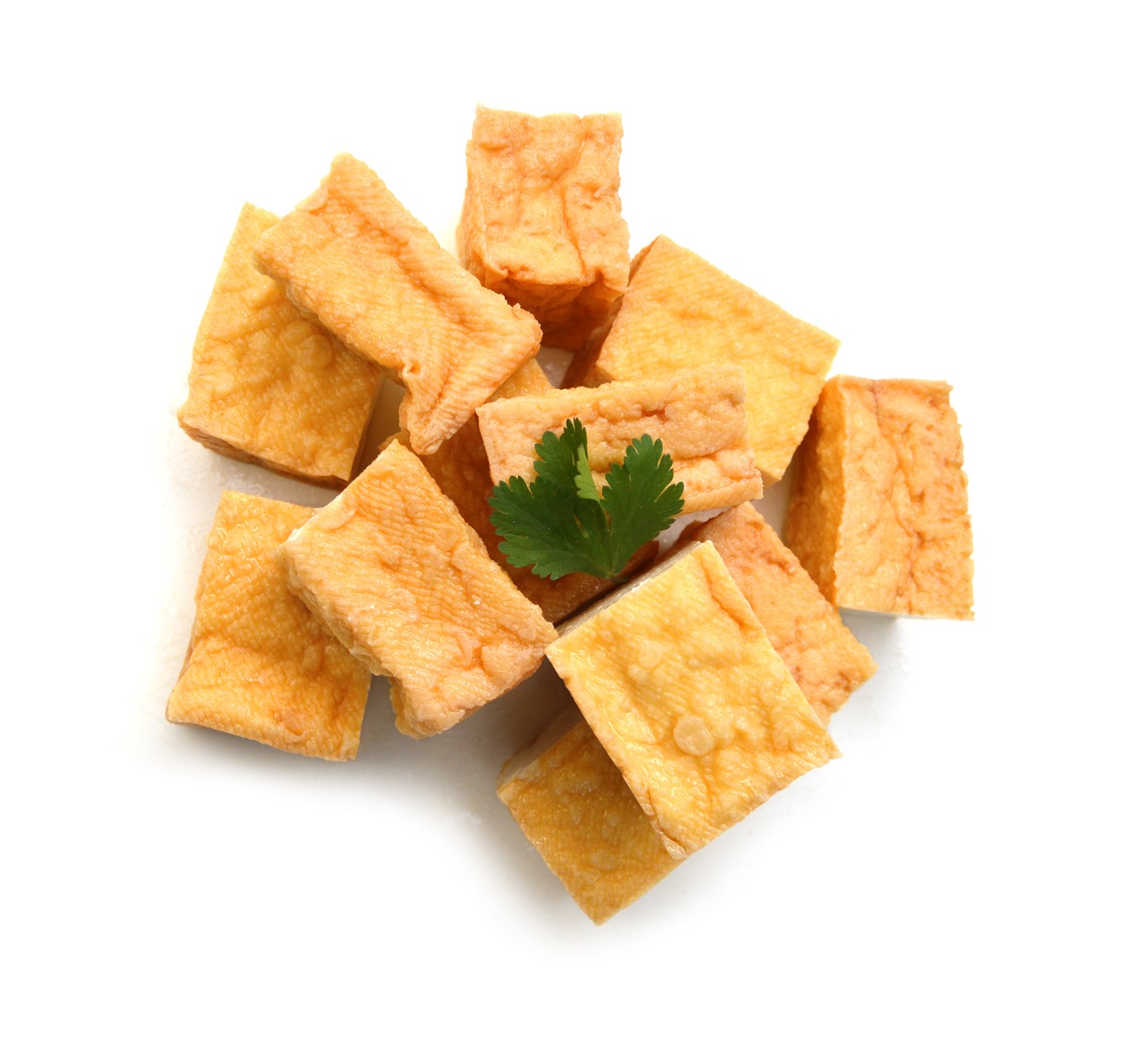 Tofu friterad tärnad naturell