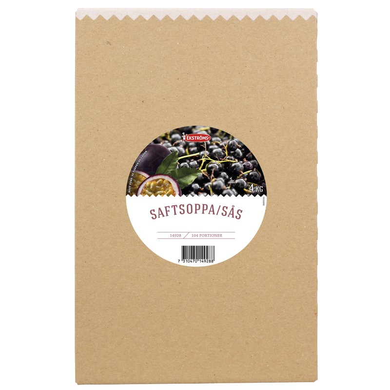 Saftsoppa/sås, kallrörd