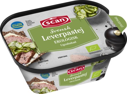 Leverpastej ugnsbakad Ekologisk SE - Scan - Dabas