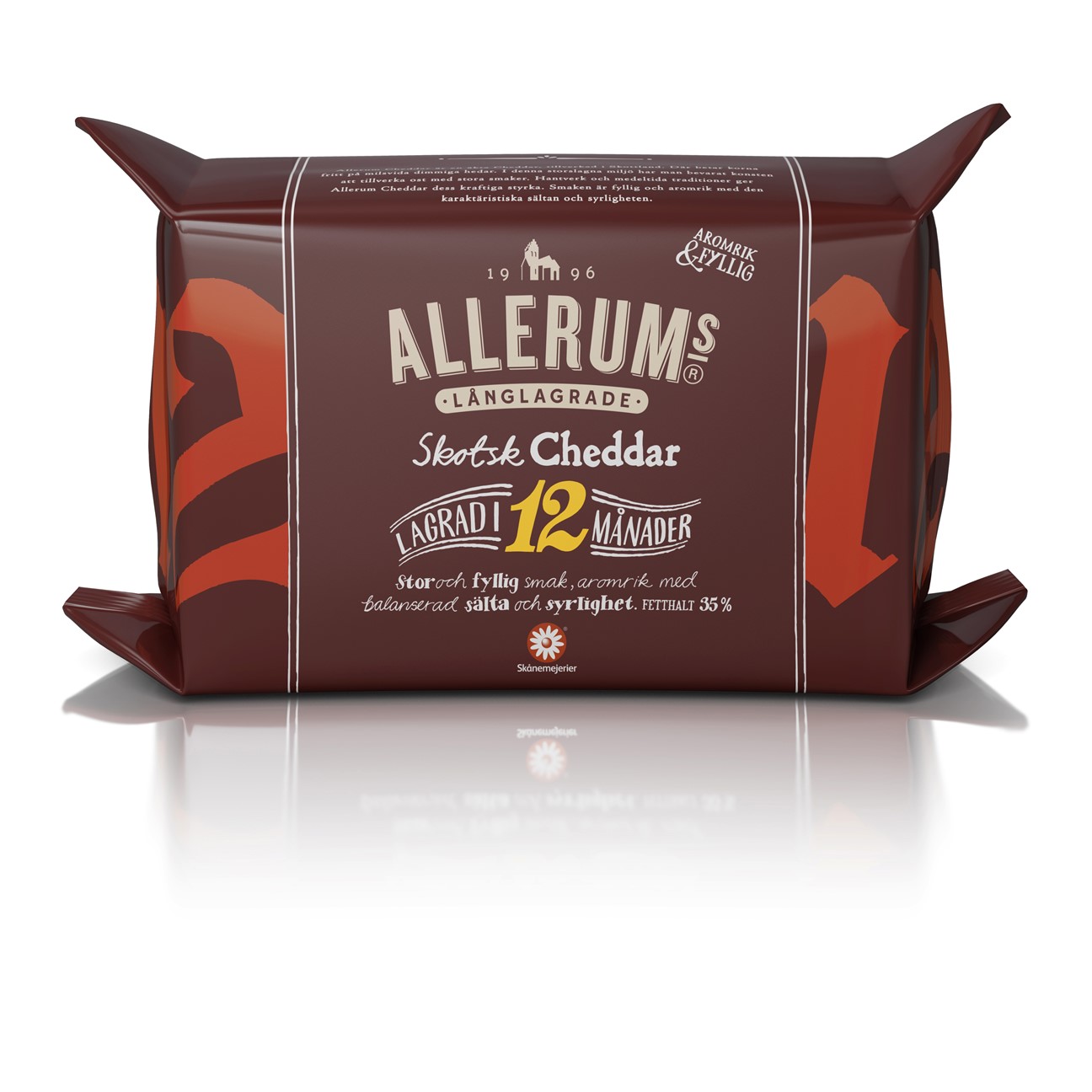 Cheddar 12 mån 700g - ALLERUM - Dabas