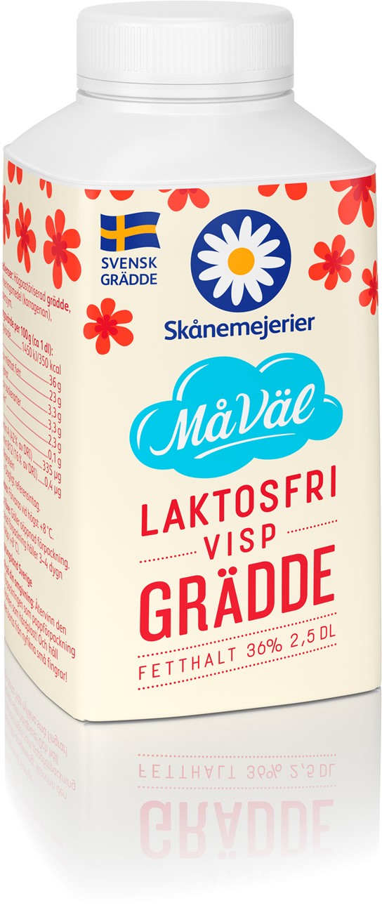 Laktosfri vispgrädde