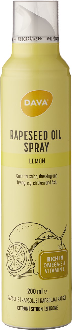 Rapeseed Oil Lemon - DAVA - Dabas