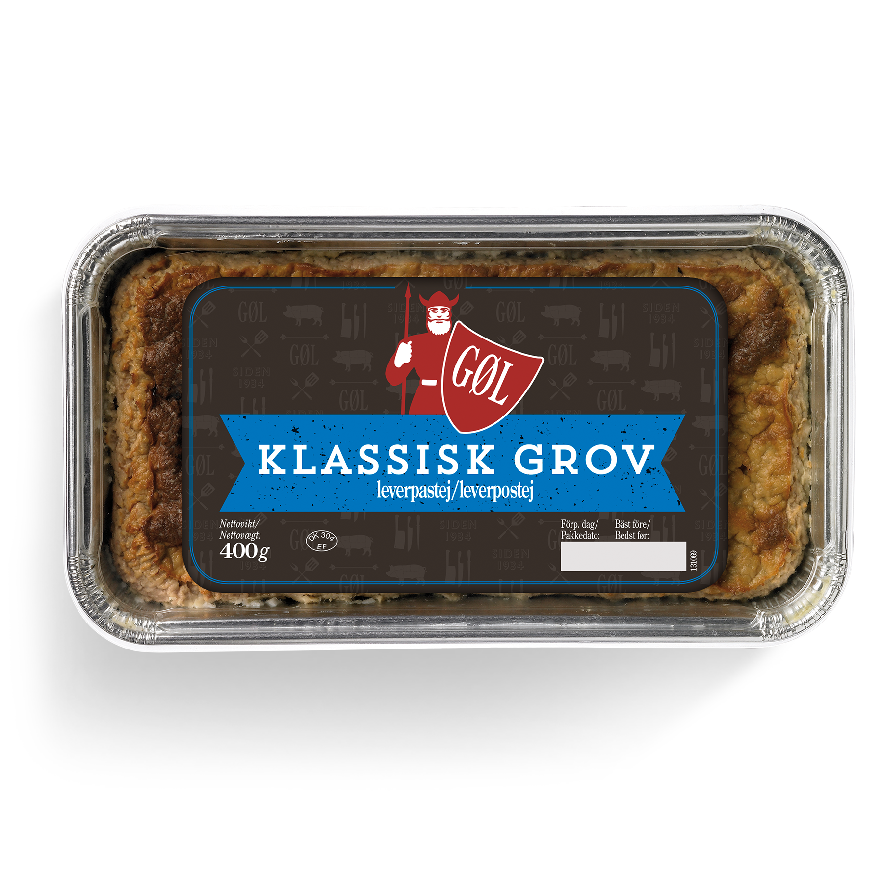 Leverpastej, klassisk, grovhackad