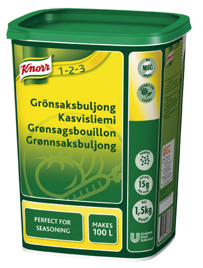 Grönsaksbuljong, pulver